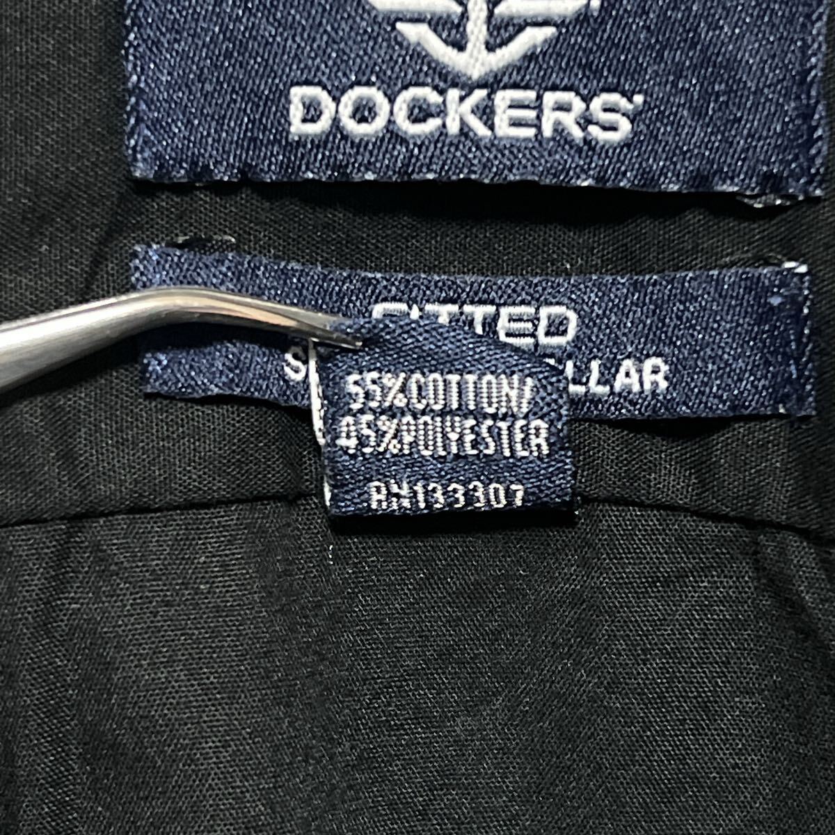 Yahoo!オークション - DOCKERS ドッカーズ ワイドスプレッドカラー 長...
