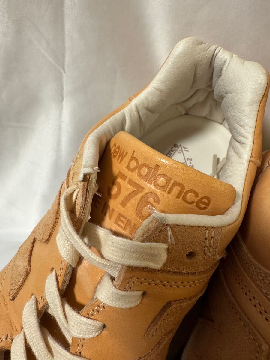 27.5cm UK製 New Balance OU576VT ベジタブルタンニンレザー US9 27.5cm UK製 New Balance OU576VT ベジタブルタンニンレザー US9