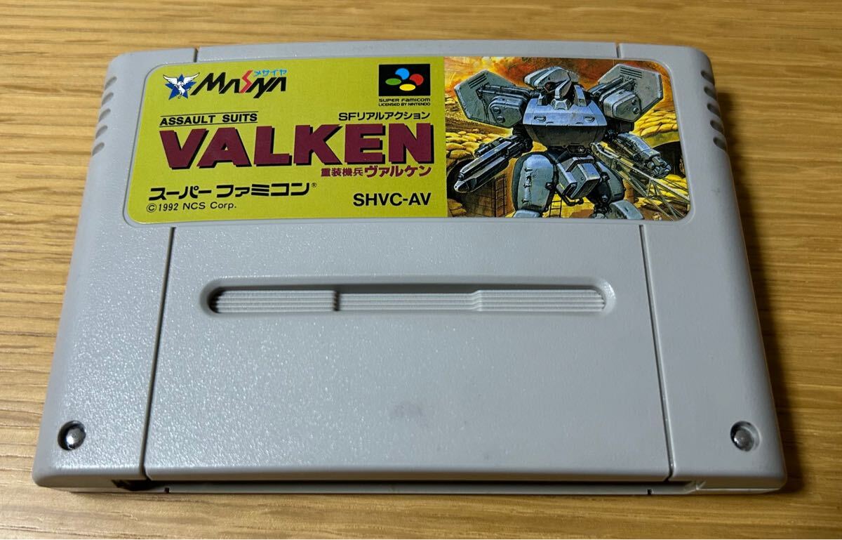 Yahoo!オークション - SFC スーパーファミコン 重装機兵ヴァルケン ASS...