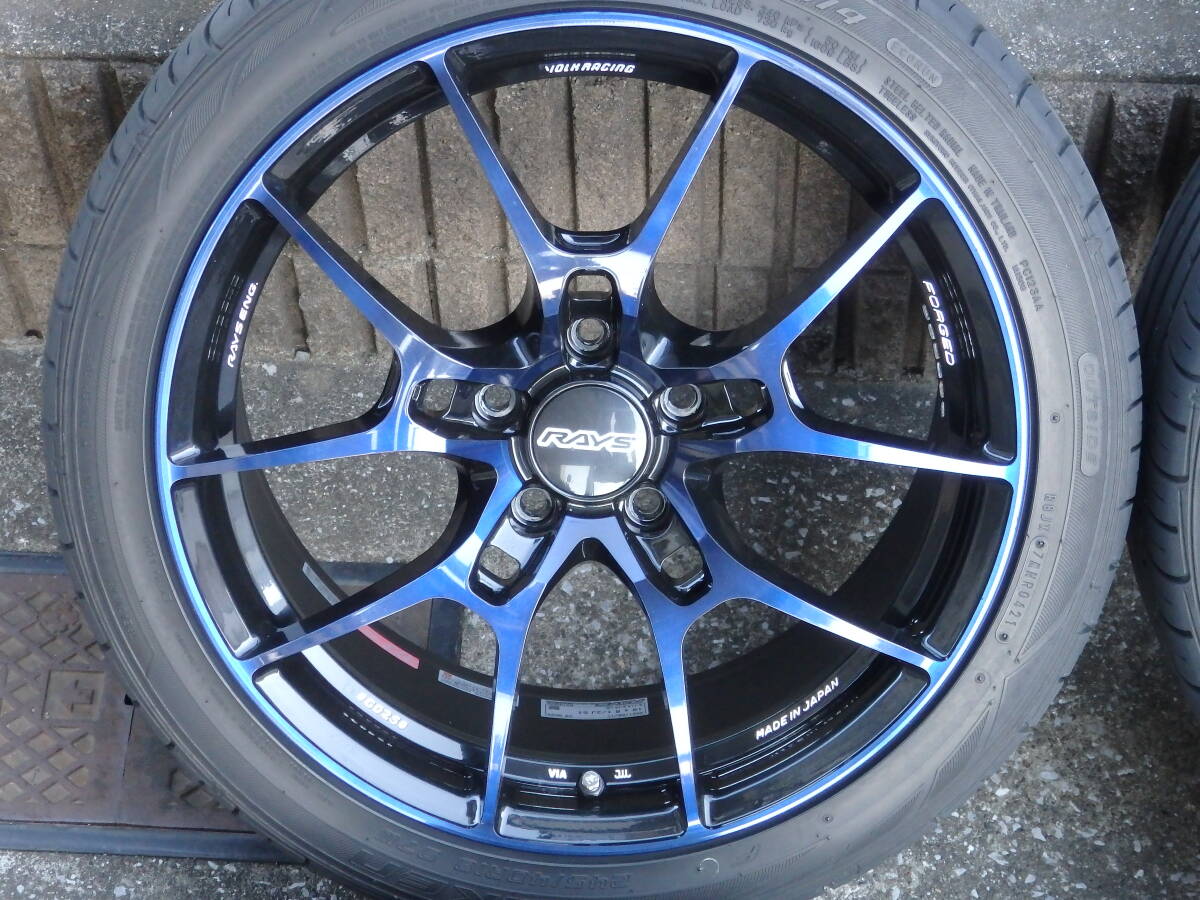 Yahoo!オークション - レア物 RAYS VOLK RACING G025 4本 8.5J＋51 PC...