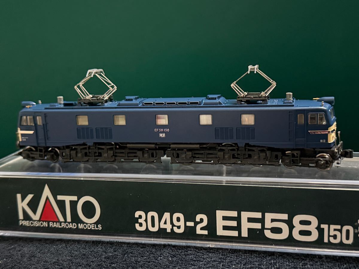KATO 3049-2 EF58 150 宮原機関区ブルー(電気機関車)｜売買されたオークション情報、yahooの商品情報をアーカイブ公開 - オークファン（aucfan.com）
