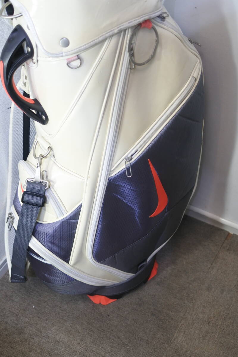 Yahoo!オークション - 【KSD/J/70】NIKE ナイキ中型キャディバッグ レ...