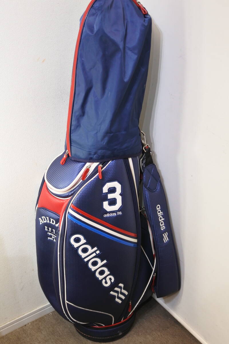 Yahoo!オークション - 【KSD/Q/40】アディダスキャディバッグ №3 訳...