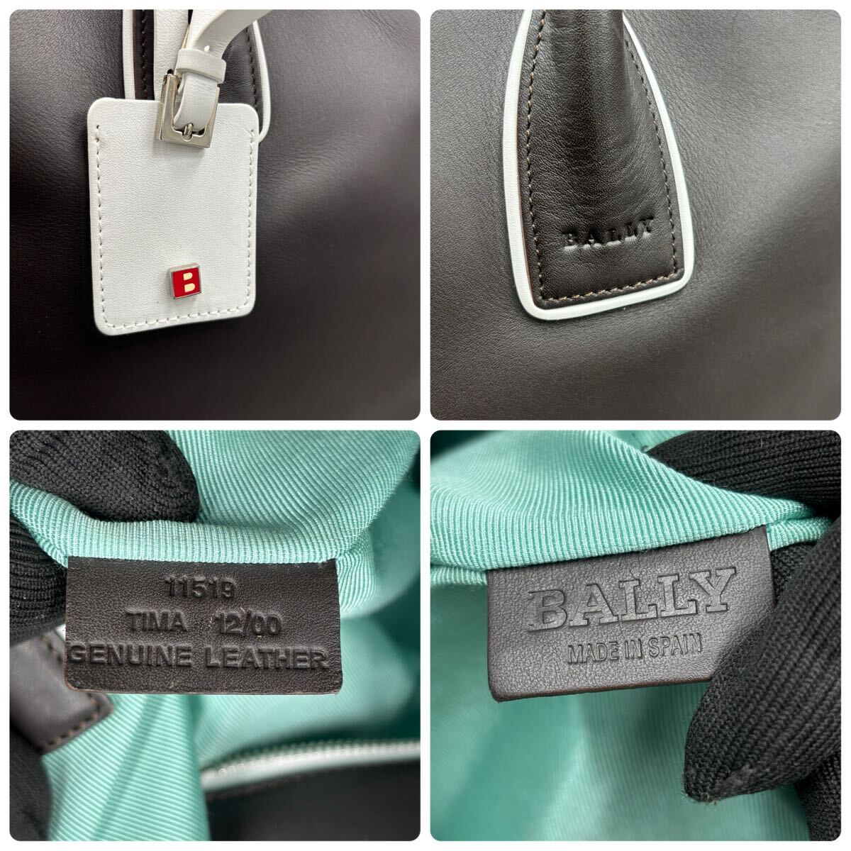 Yahoo!オークション - 【美品/A4 】BALLY バリー メンズ ビジネス トー...