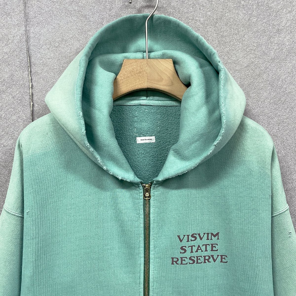 新品同様 VISVIM ビズビム 24AW JUMBO SB HOODIE F.Z. CRASH 新品同様 VISVIM ビズビム 24AW JUMBO SB HOODIE F.Z. CRASH