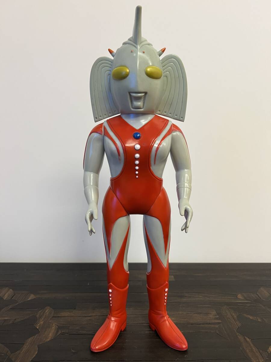 当時物 1970年代 ウルトラの母 ブルマァク ソフビ 面替え(ソフビ 当時物 1970年代 ウルトラの母 ブルマァク ソフビ 面替え(ソフビ