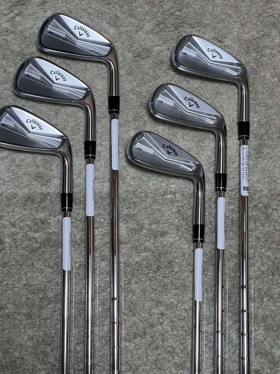 Callaway キャロウェイ X FORGED STAR 2024 アイアン 5I〜PW 6本組 N.S. PRO 950GH neo S(キャロウェイ)｜売買されたオークション情報 ...