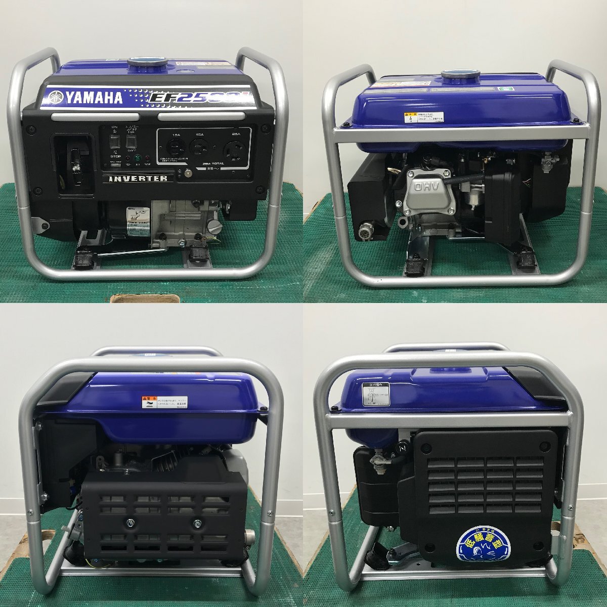 Yahoo!オークション - N400【未使用】YAMAHA ヤマハ 発電機 2.5KVA EF...