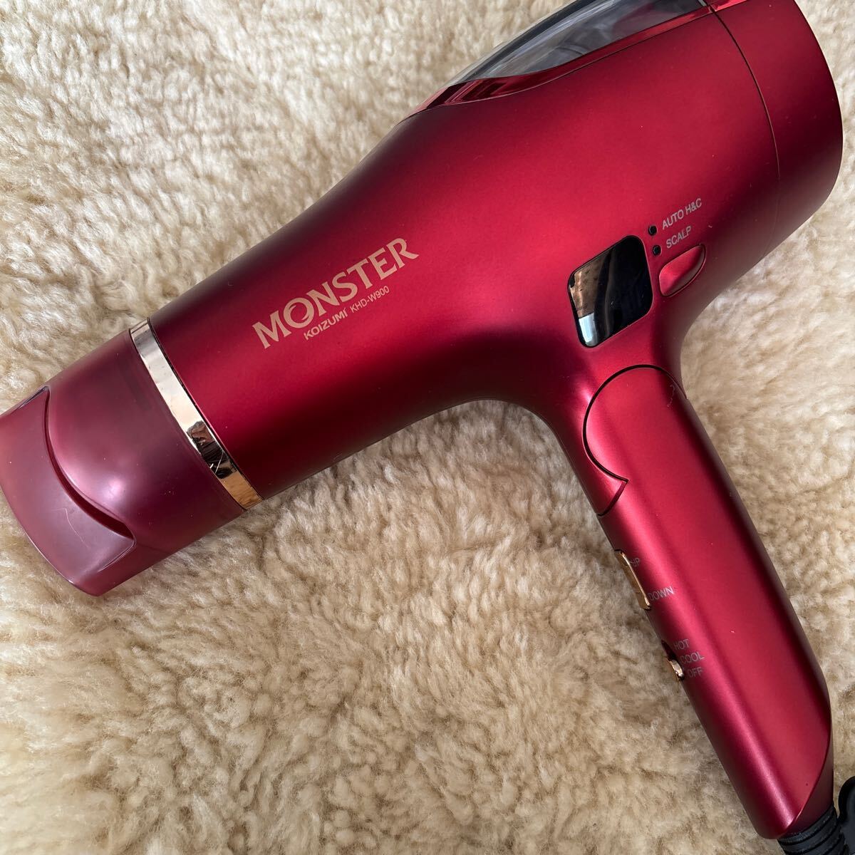 コイズミ KOIZUMI KHD-W900 モンスター レッド(コイズミ)｜売買されたオークション情報、yahooの商品情報をアーカイブ公開 - オークファン（aucfan.com）
