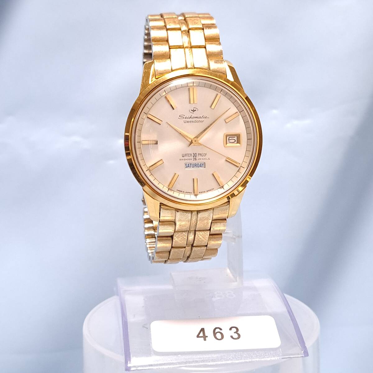 1000円 セイコー SEIKO セイコーマチック SEIKOMATIC Weekdater 6206-8980 機械式 腕時計 463(その他)｜売買されたオークション情報、yahooの商品 ...