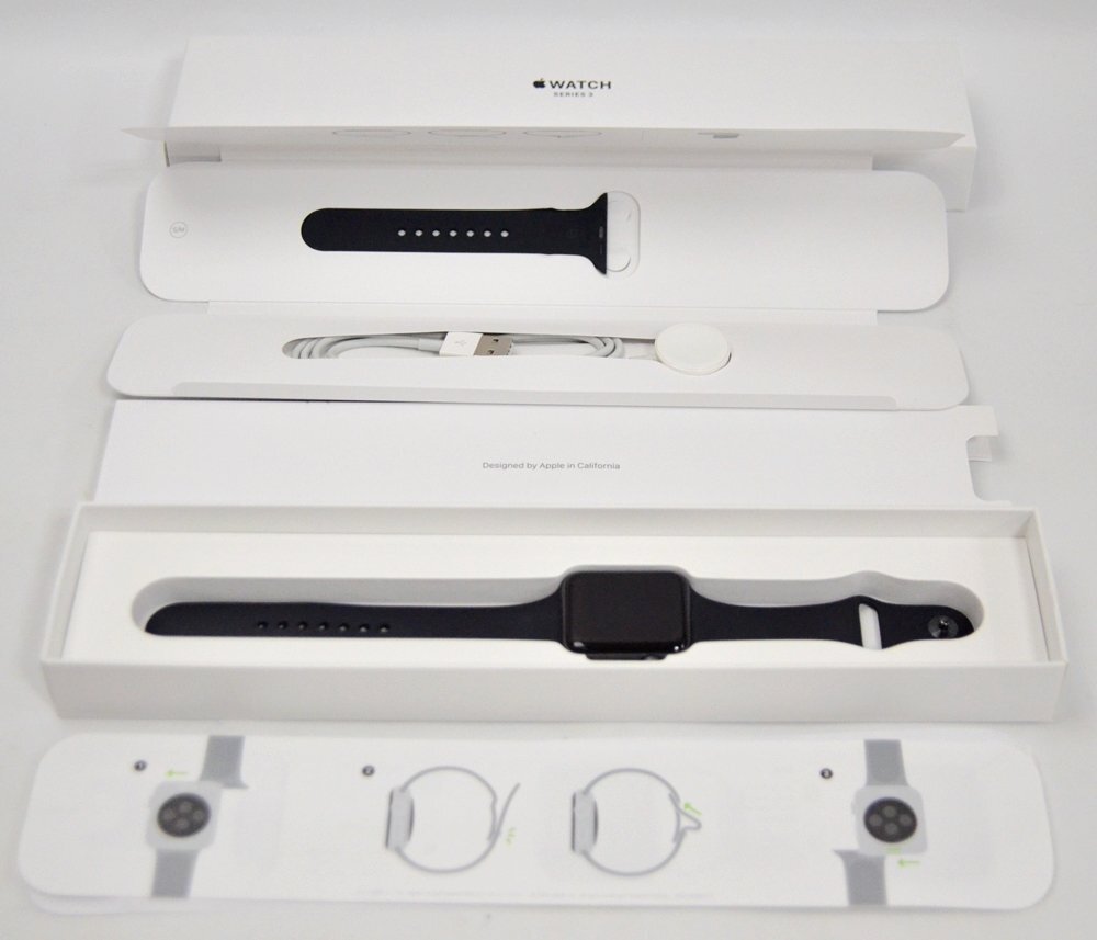 Yahoo!オークション - 中古品 Apple Apple Watch Series 3 GPSモデル 4...