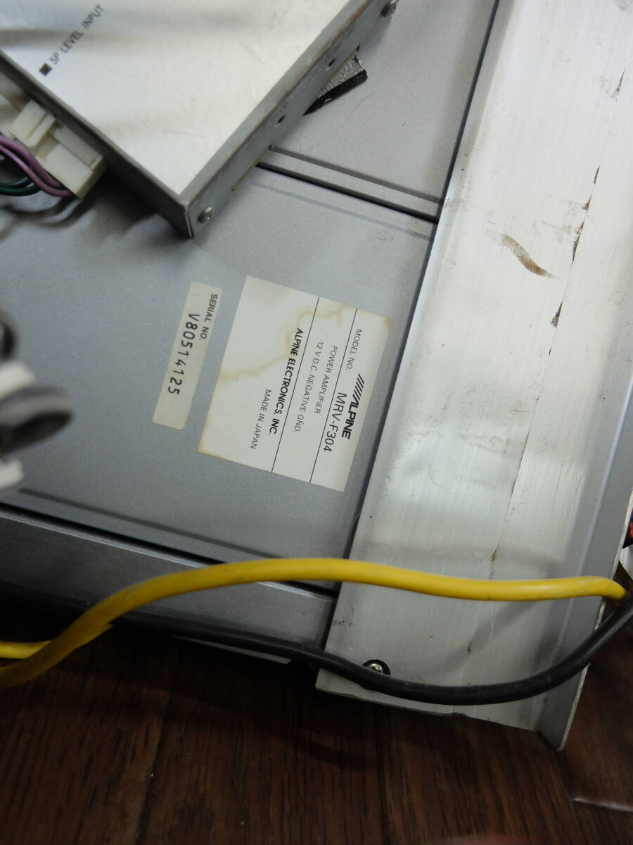 Yahoo!オークション - ALPINE アルパイン MRV-F304 4ch パワーアンプ