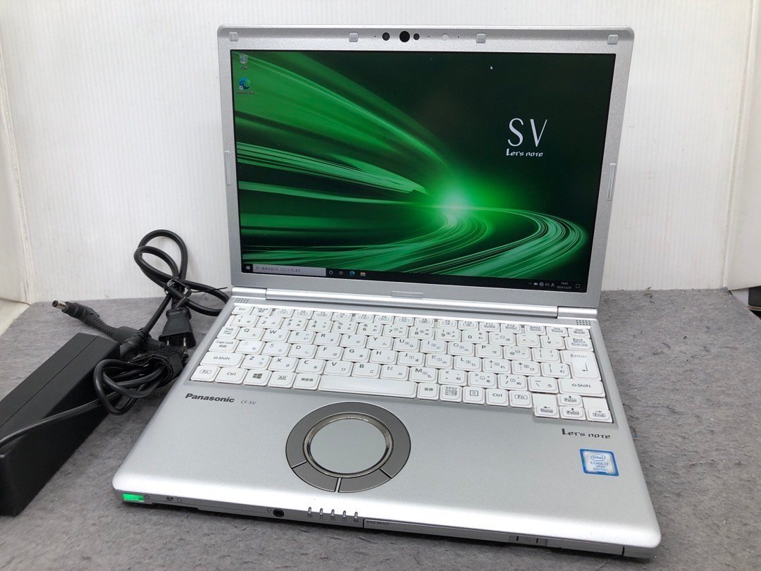 Panasonic Let'snote CF-SV8 Corei7-8665U メモリ16GB SSD512GB DVDマルチ Windows10Pro 12.1inch ノートPC 累積使用 ...