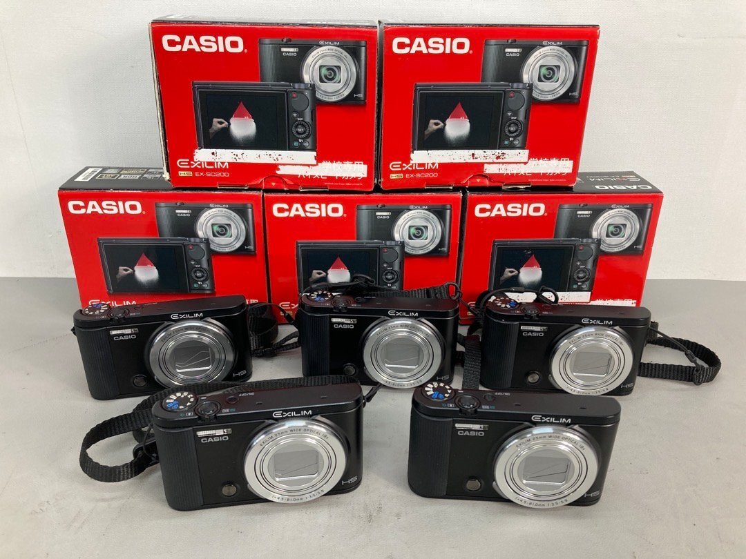 Yahoo!オークション - 【CASIO】5台セット EXLIM EX-SC200 カシオ Wi-F...