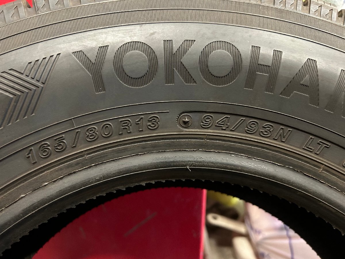 Yahoo!オークション - 165/80R13 94/93N LT YOKOHAMA iceGUARD iG91 バ...