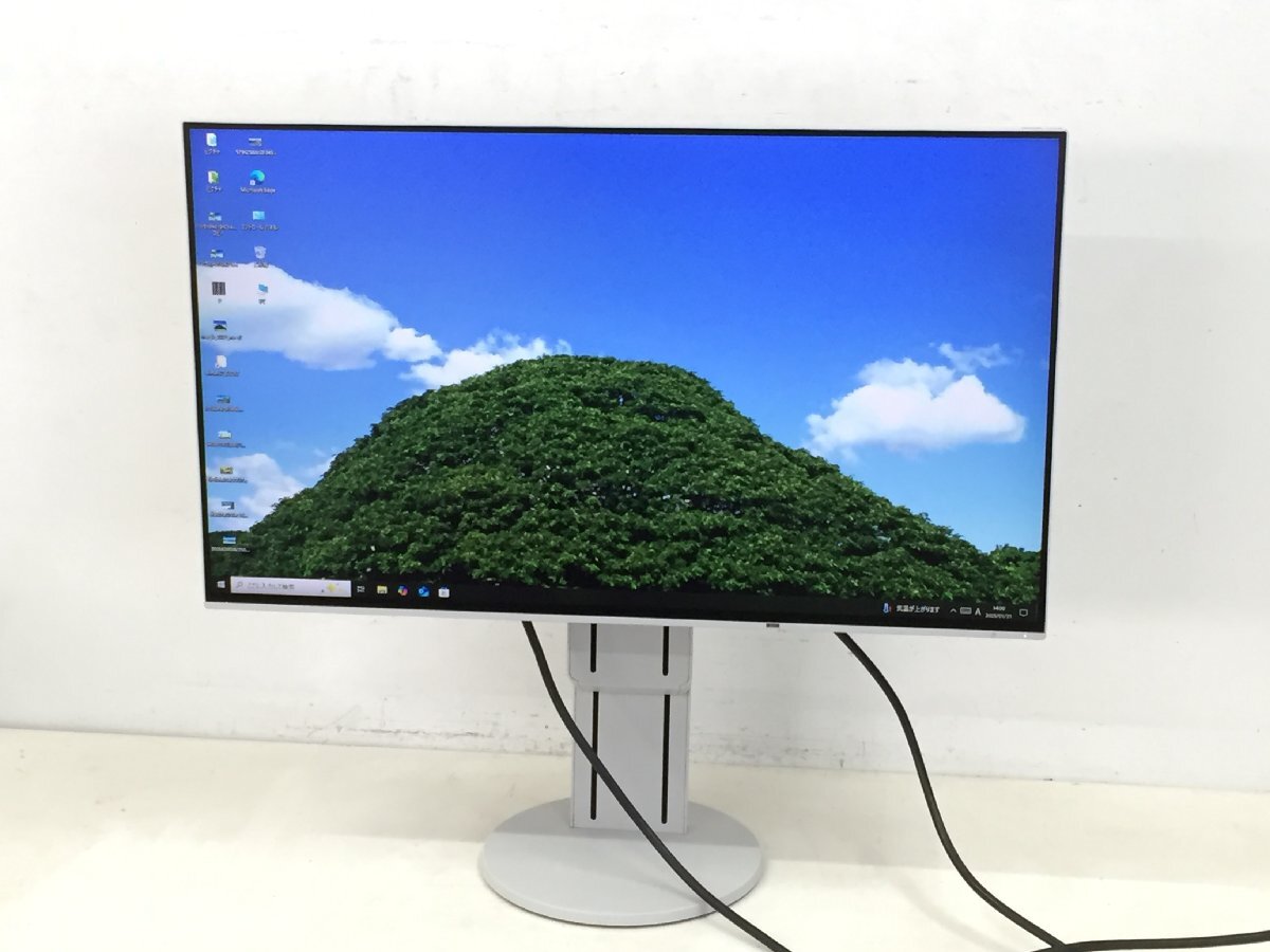 使用時間：90H EIZO 23.8 型 液晶モニター FlexScan EV2451 2019年製 輝度良い 昇降 回転可能 品 管：2E-M(23インチ～)｜売買されたオークション情報 ...