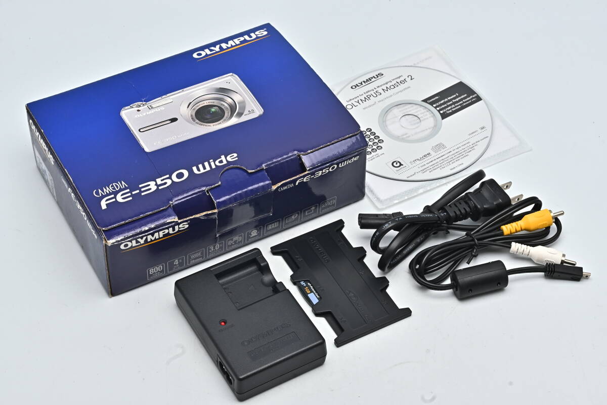 Yahoo!オークション - 1E-169 OLYMPUS オリンパス CAMEDIA FE-350 wide...