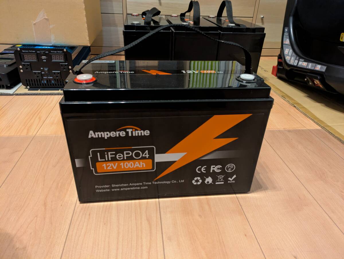 Yahoo!オークション - Ampere Time 12V 100Ah LiFePO4 BMS付き