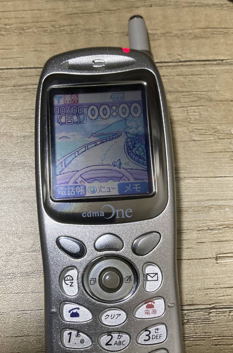 Yahoo!オークション - au ガラケー cdmaOne C451H 製造元 日立製作所 ...