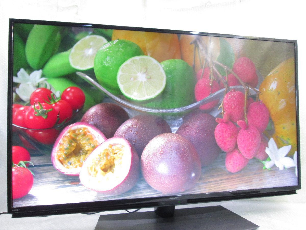 Yahoo!オークション - SHARP シャープ AQUOS 45V型 4K液晶テレビ Wi-F...