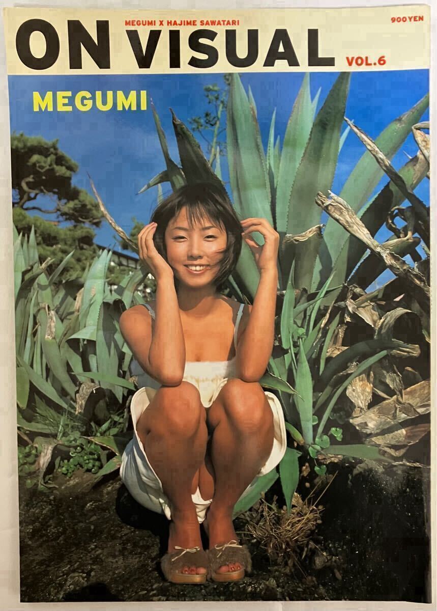 Yahoo!オークション - MEGUMI写真集『ON VISUAL No.6 MEGUMI
