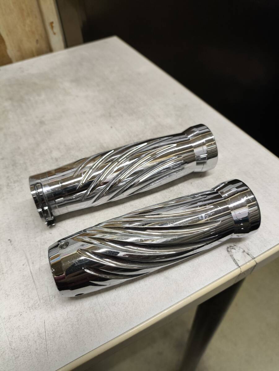 Yahoo!オークション - ハーレーArlen Ness アレンネス ビレット グリッ...