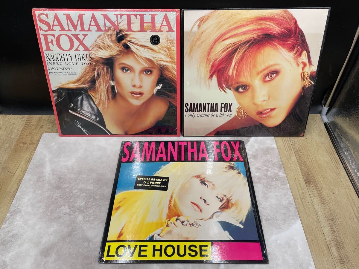 Yahoo!オークション - N43 レコード 3LP サマンサフォックス SAM...