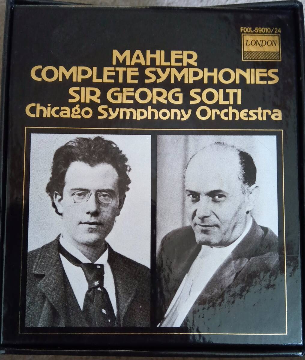 Yahoo!オークション - マーラー 交響曲全集 ショルティ/CSO 西独輸入盤...