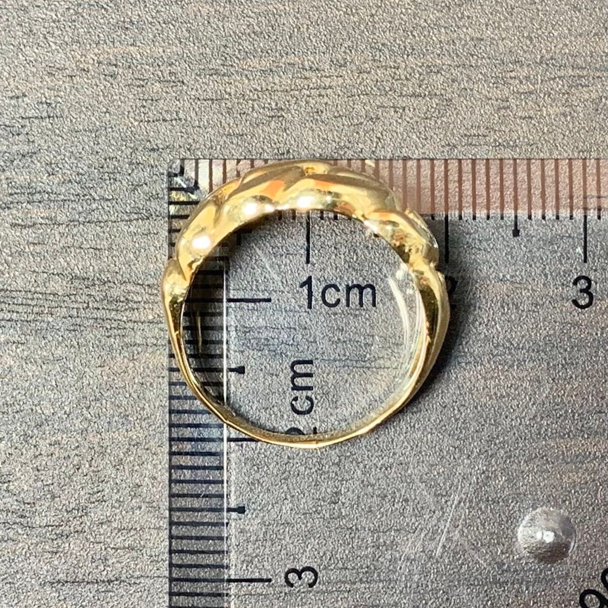 Yahoo!オークション - 1円〜 K18YG 4.8g ♯12 MiamiCuban 750 YellowG...