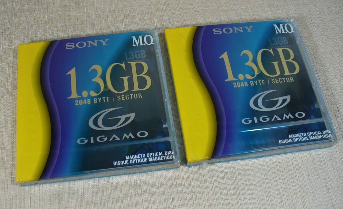 SONY EDM-G13C GIGAMO MOディスク1.3GB 2枚セット(MO)｜売買されたオークション情報、yahooの商品情報をアーカイブ公開 - オークファン（aucfan.com）