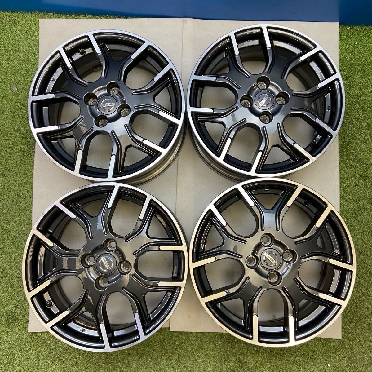 0696 16インチ 6.5J 日産 NISSAN ノート nisumo純正 ENKEI NBE 16×6.5J ET+46 PCD100 4穴 ハブ径60 4本(純正品)｜売買された ...