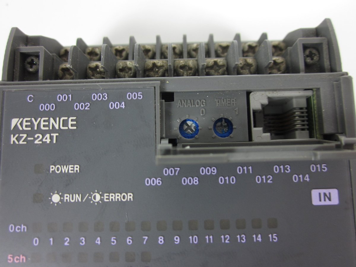 Yahoo!オークション - プログラマブルコントローラ KZ-24T キーエンス ...