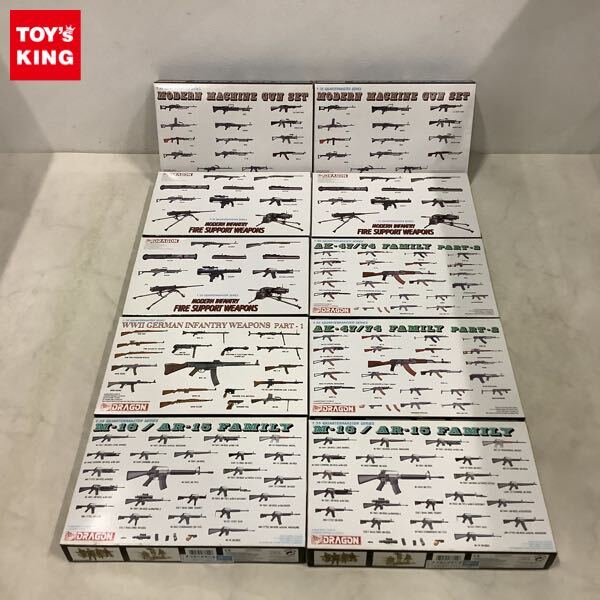 Yahoo!オークション - 1円〜 ドラゴン 1/35 M-16 / AR-15 自動小銃ファ...