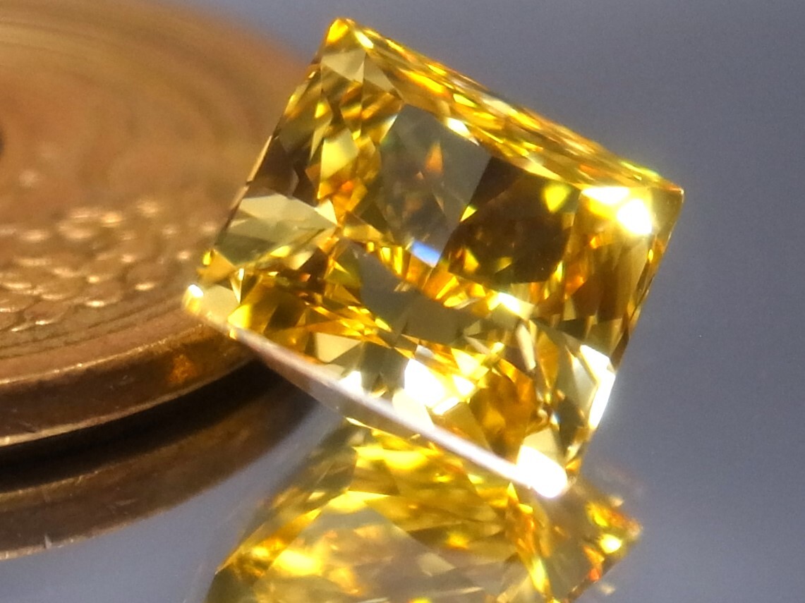 Yahoo!オークション - 5.81ct a 新品・最先端技術のレーザー光線による...