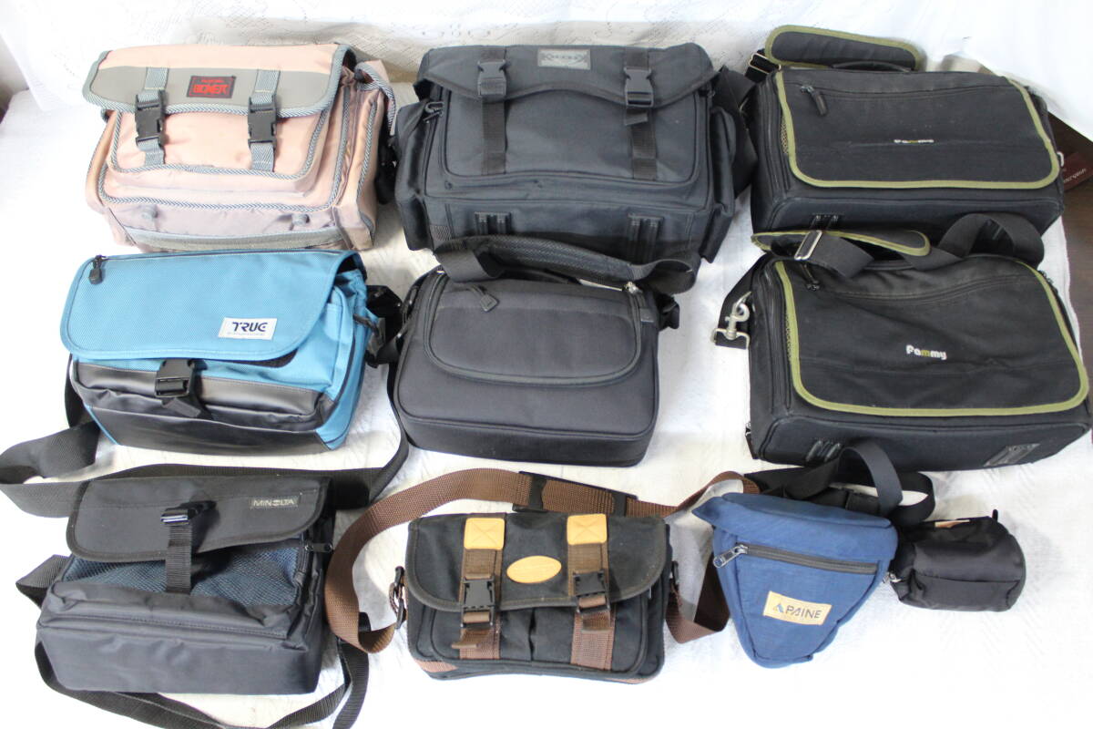 Yahoo!オークション - 【0117A】カメラバッグ カメラケース レンズバッ...