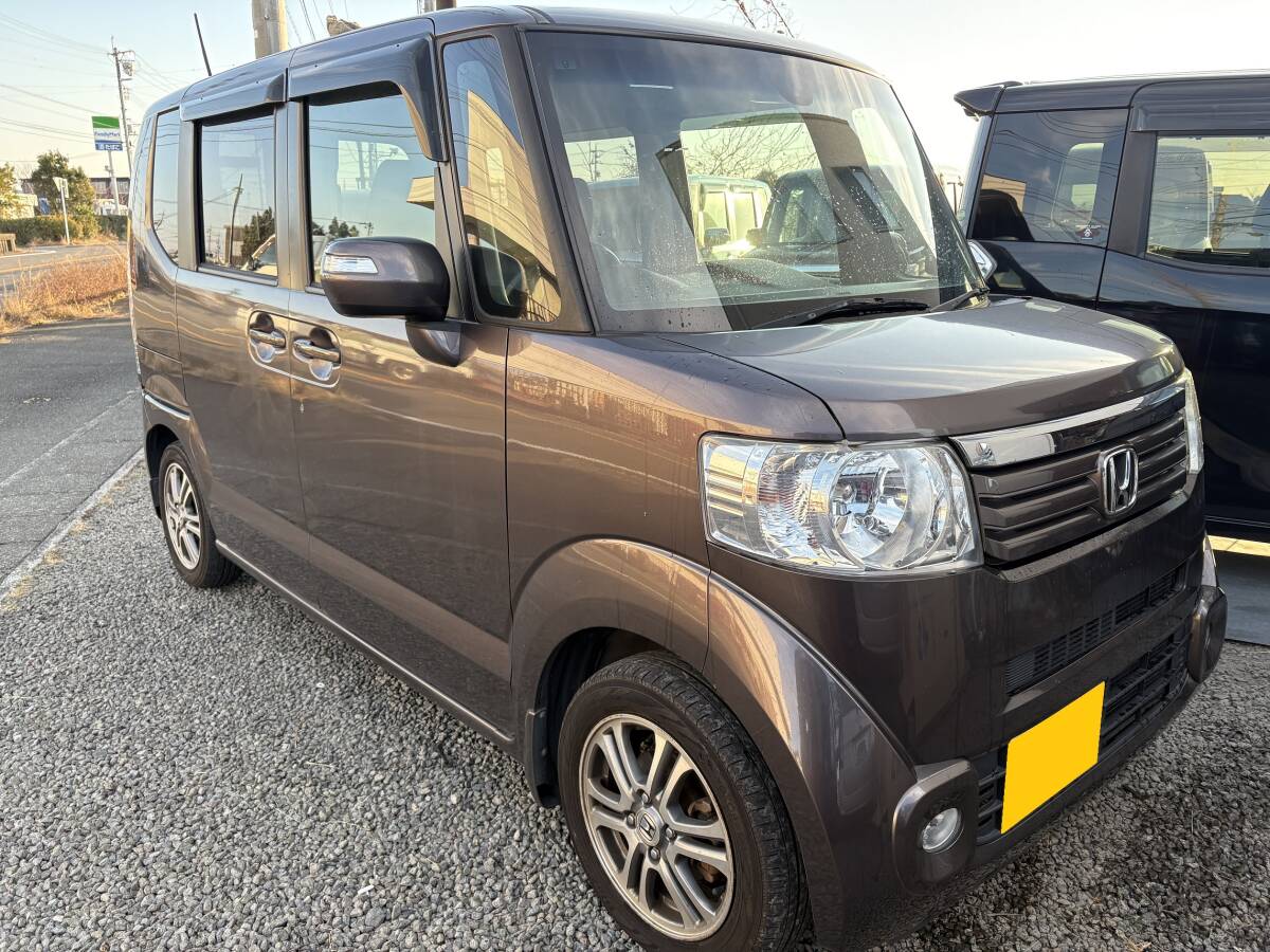 Yahoo!オークション - 車検あります H26年式 NBOX ターボSSパッケー...