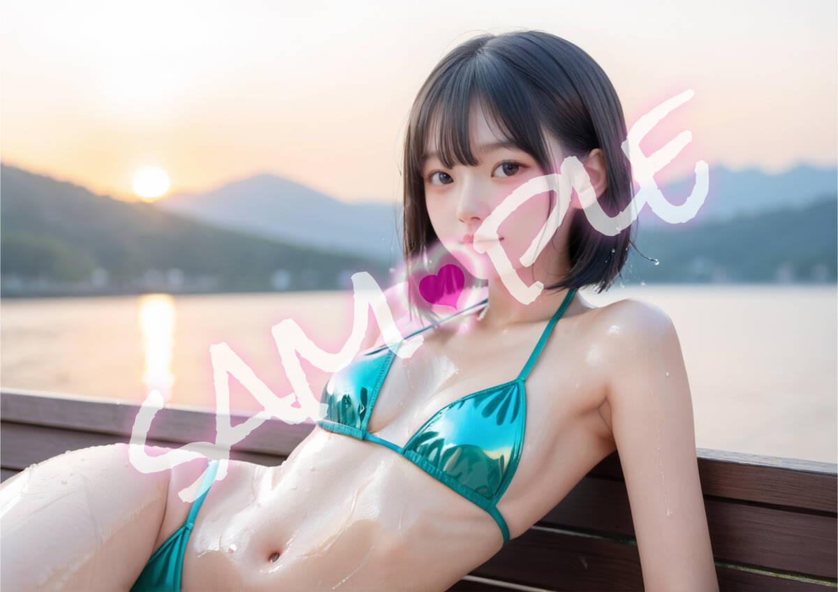 Yahoo!オークション - NB-458【一点物】 AIアート A4 ポスター 高画質 ...