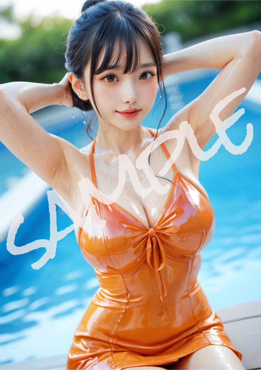 Yahoo!オークション - NB-87 【一点物】 AIアート A4 ポスター 高画質 ...