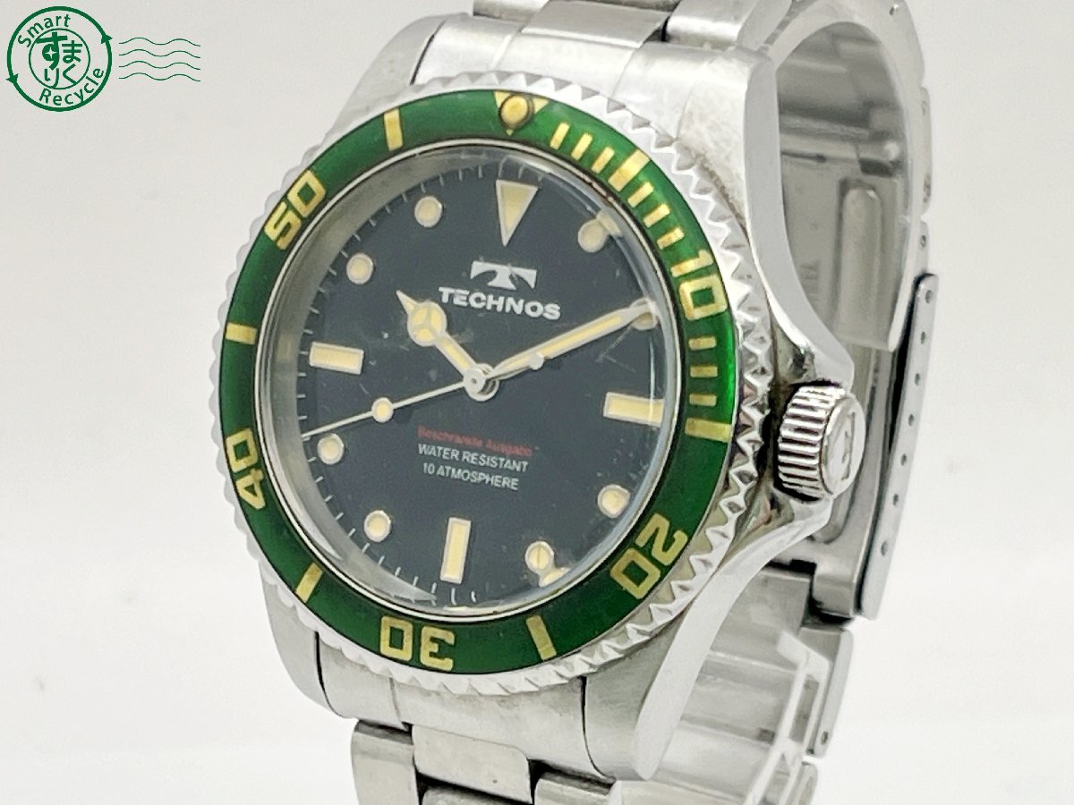 Yahoo!オークション - BA0701584 TECHNOS テクノス T1160 クォーツ QZ ...