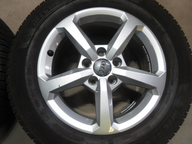 Yahoo!オークション - アウディQ2純正 16インチ 6.5J +43 5H-112 215/...