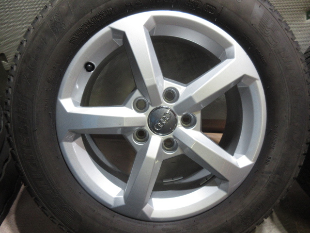 Yahoo!オークション - アウディQ2純正 16インチ 6.5J +43 5H-112 215/...