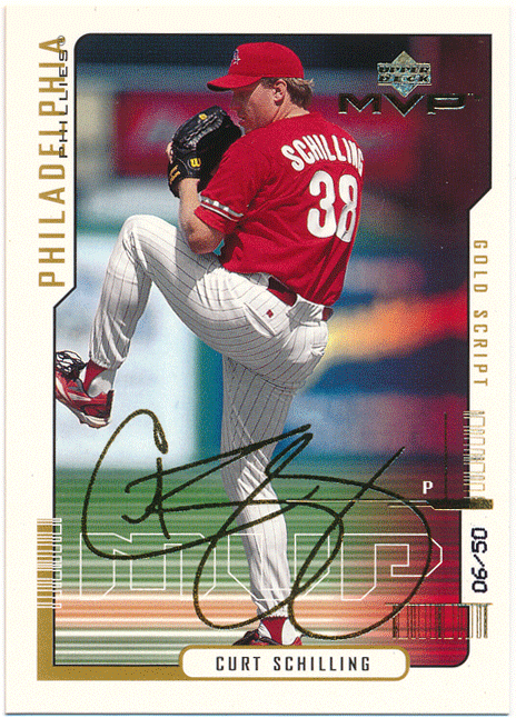 Yahoo!オークション - Curt Schilling MLB 2000 Upper Deck UD MVP Gol...