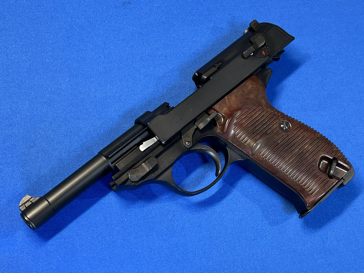 Yahoo!オークション - マルゼン ワルサー Walther P38 ac41 GBB 美中古