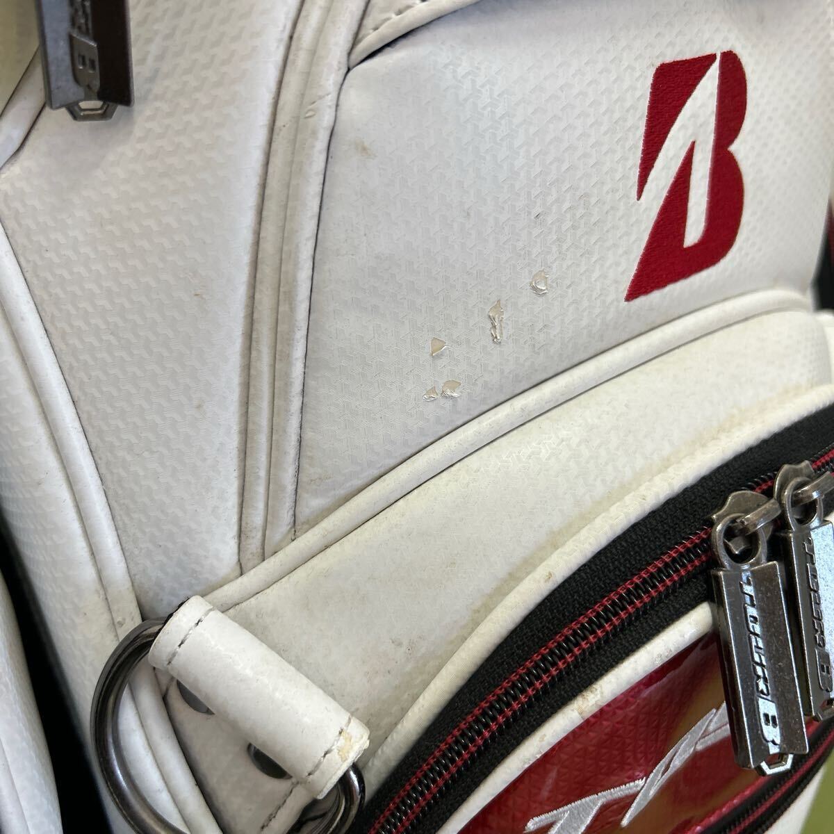 Yahoo!オークション - Z957 ブリジストンゴルフ TOUR B キャディーバッ...