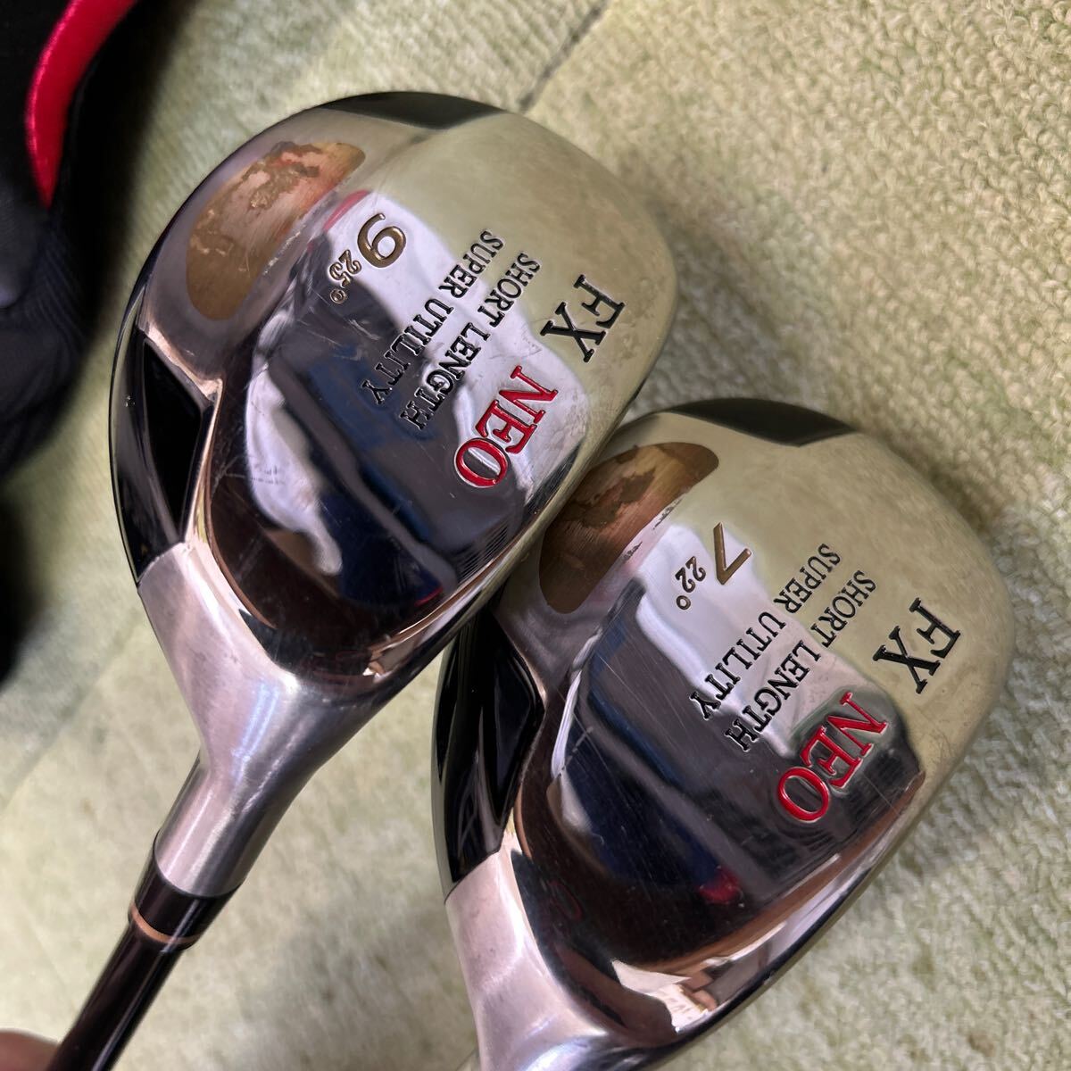 Yahoo!オークション - A006 FX NEO スーパーユーティリティ 7番22° 9...