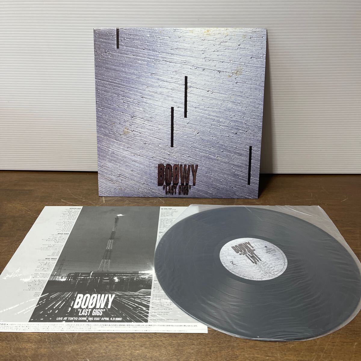 Yahoo!オークション - LP レコード BOOWY 3枚セット Psychopath(サイコ...