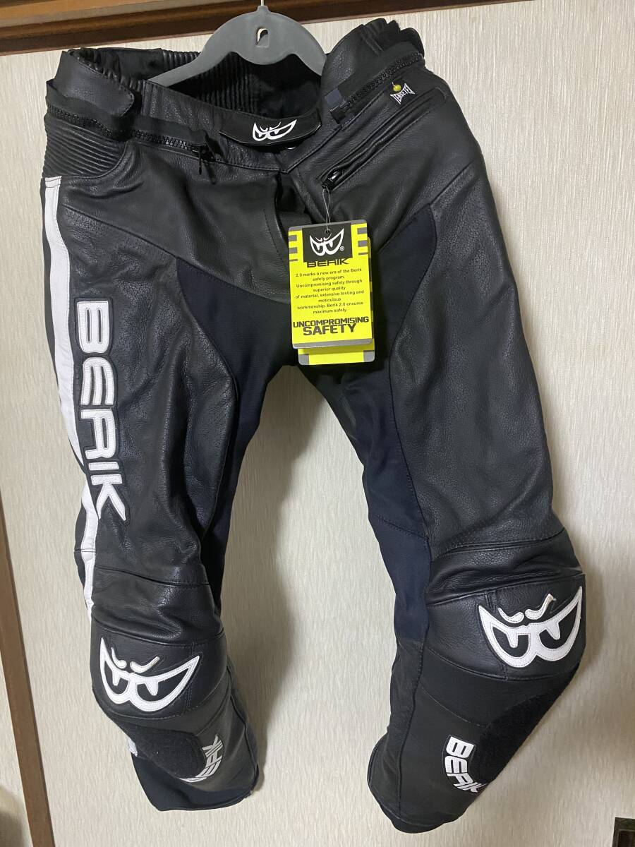 Yahoo!オークション - ベリック レザーレーシングパンツ LP-10126-BK S...