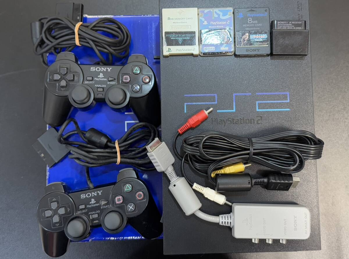 Yahoo!オークション - PS2 プレイステーション2 SCPH-18000 動作未確認...