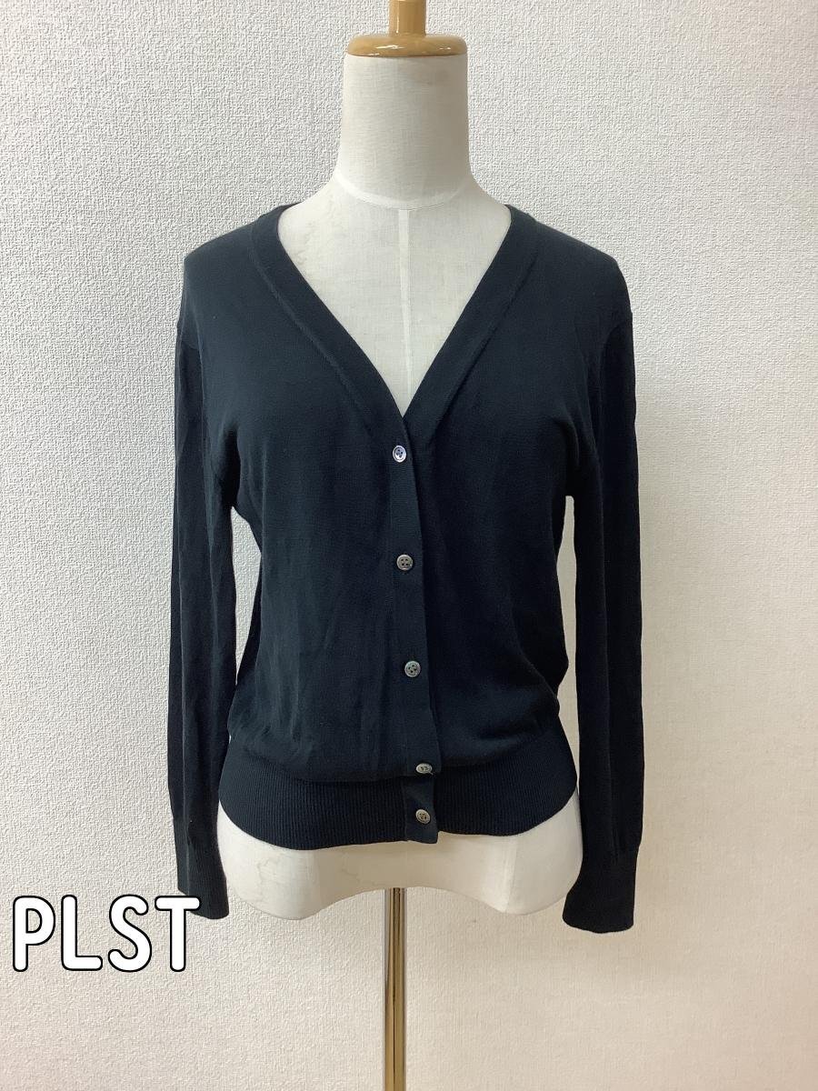 Yahoo!オークション - プラステ (PLST) 黒カーディガン サイズM