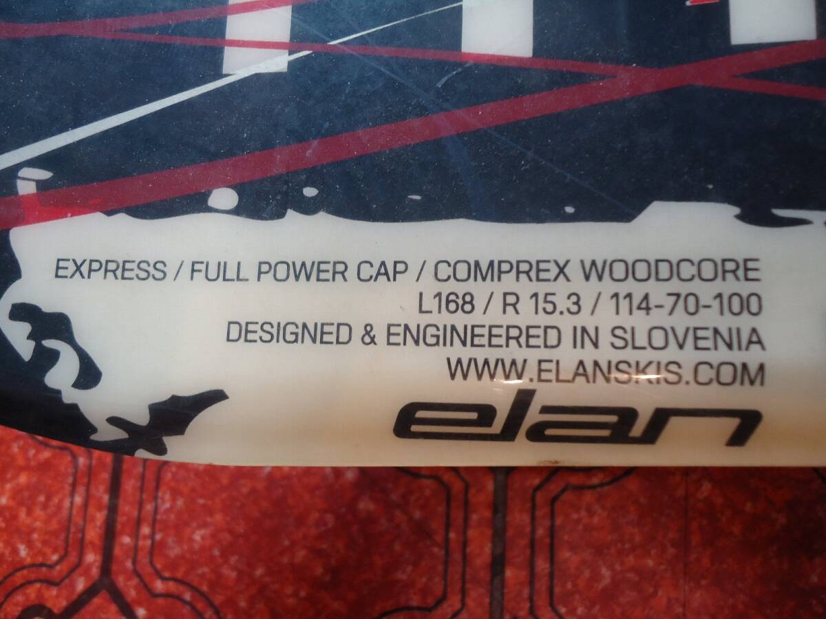 Yahoo!オークション - elan エラン スキー 板 mag70 168㎝ ビンディン...